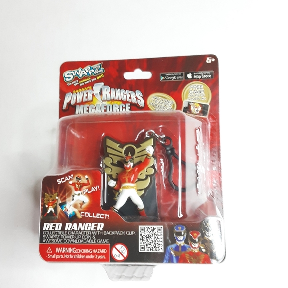 Saban | Toys | Swappz Power Rangers Mega Force Red Ranger Mini Figure ...